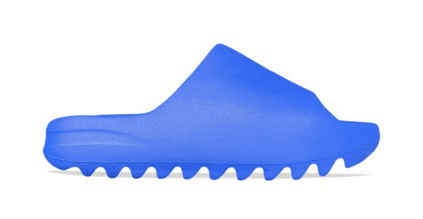 First Look At The Adidas Yeezy Slide "Azure Blue" - Captain Creps