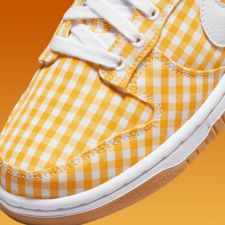 The Picnic-Inspired Nike Dunk Low "Yellow Gingham" DZ2777-700