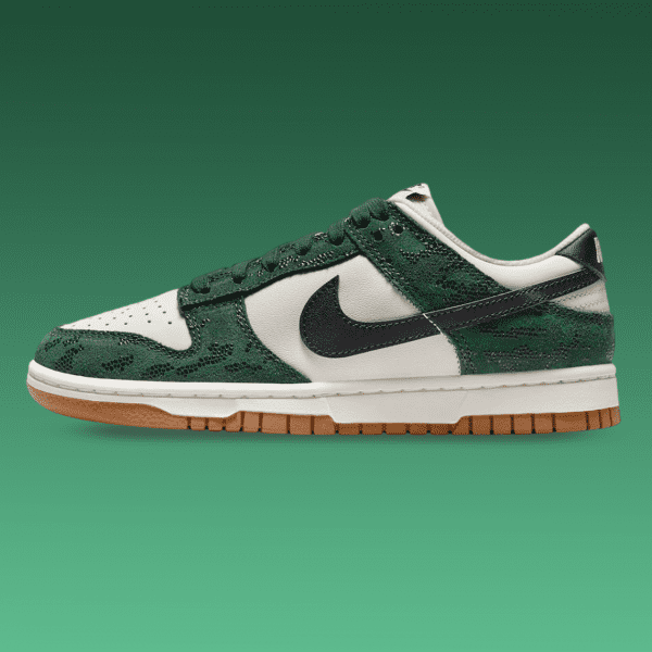 The Nike Dunk Low "Green Snake" is a Fusion of Craftsmanship - Captain ...