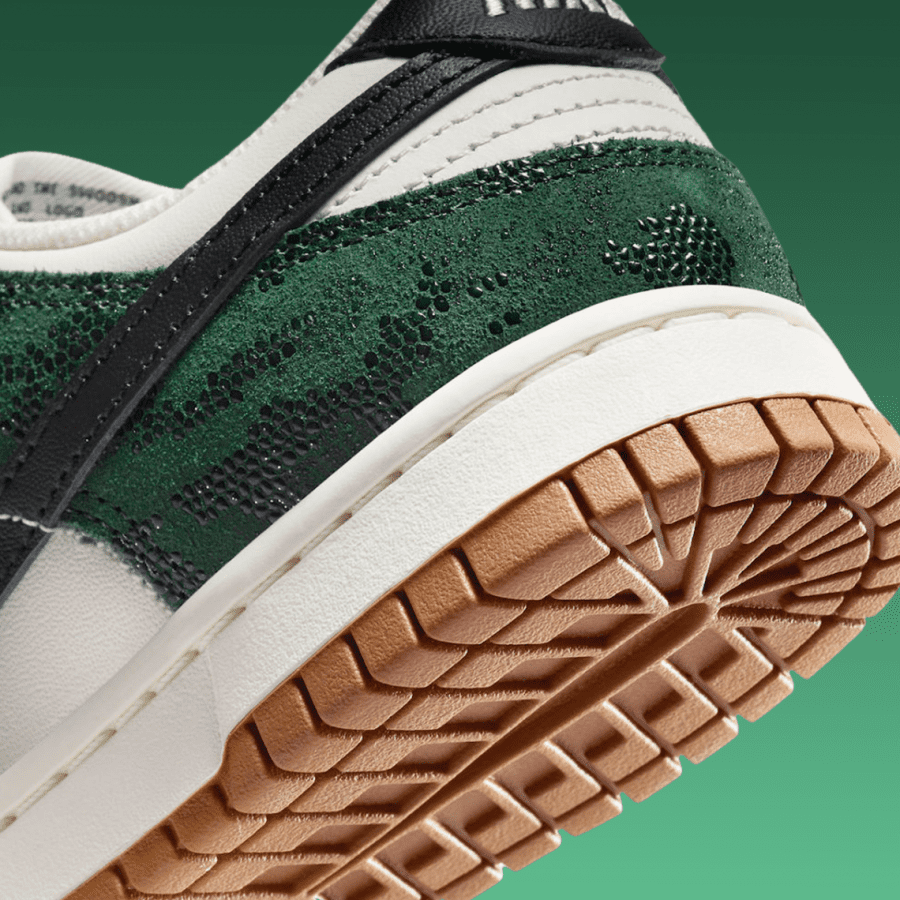 The Nike Dunk Low "Green Snake" is a Fusion of Craftsmanship - Captain ...