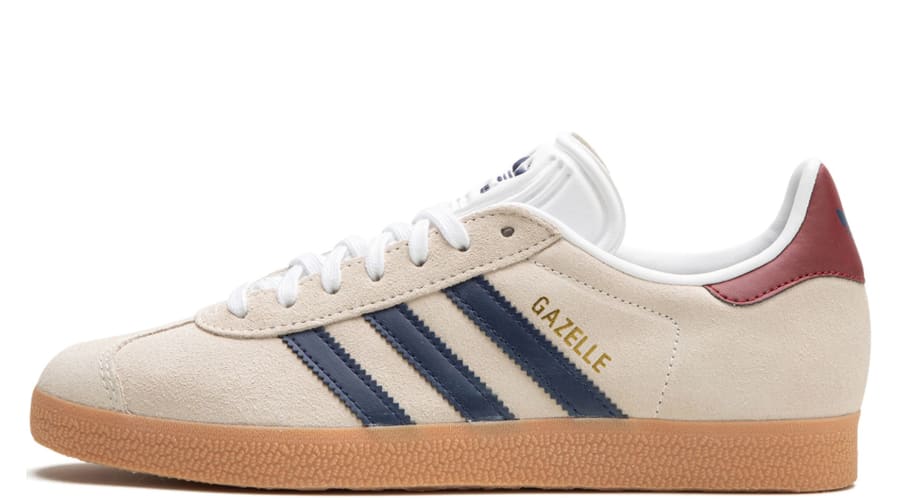adidas Gazelle Indoor "Off White Dark Blue Gum" IE0546 - Captain Creps