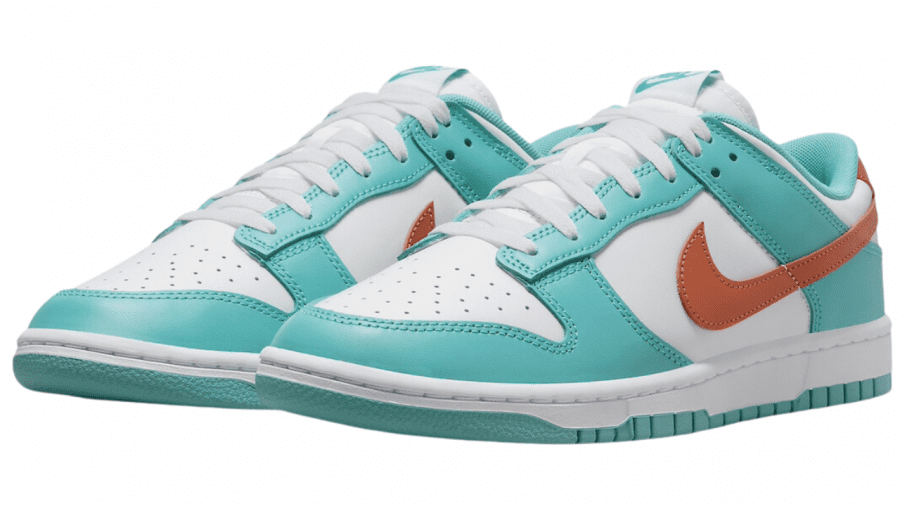 Catch the Wave With the Nike Dunk Low "Miami Dolphins" - Captain Creps
