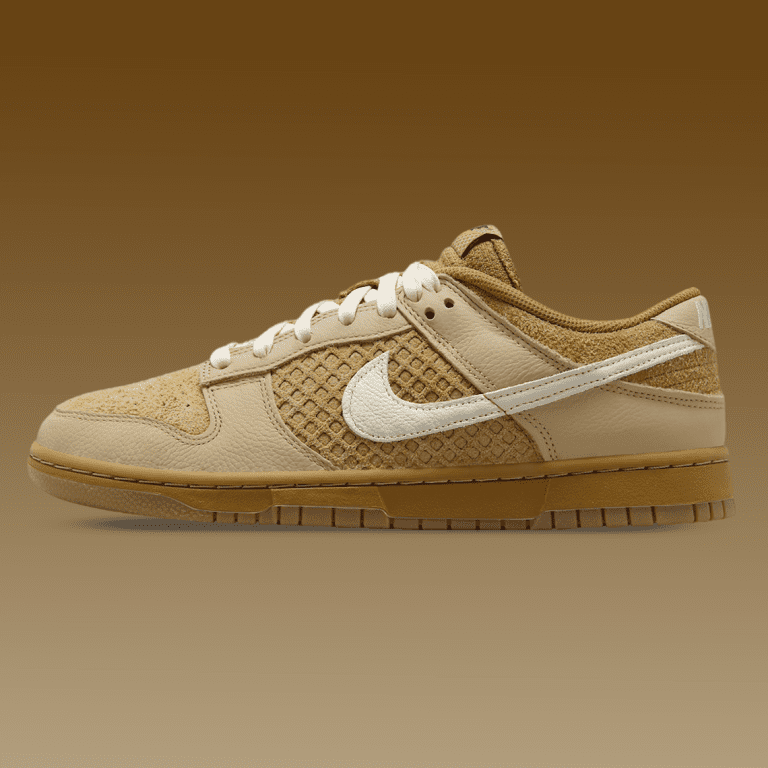 Buttery Suede Features on the Nike Dunk Low "Waffle" - Captain Creps