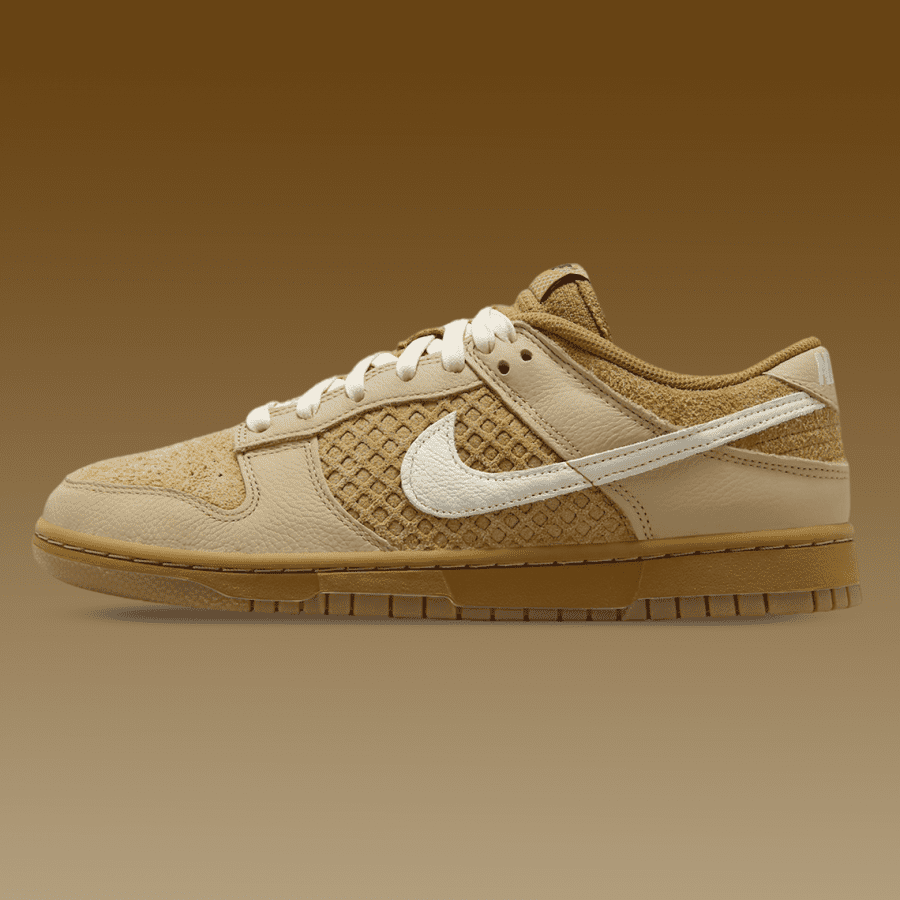 Buttery Suede Features on the Nike Dunk Low "Waffle" - Captain Creps
