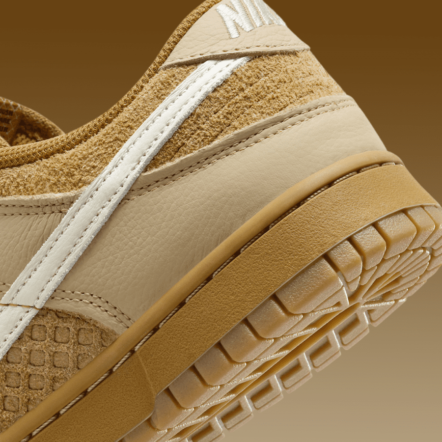 Buttery Suede Features on the Nike Dunk Low "Waffle" - Captain Creps