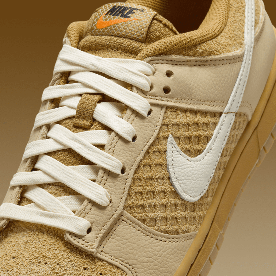 Buttery Suede Features on the Nike Dunk Low "Waffle" - Captain Creps