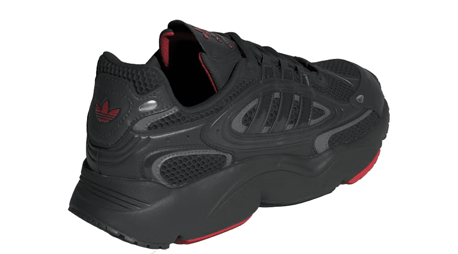 adidas Ozmillen "Black Better Scarlet" ID2895 - Captain Creps