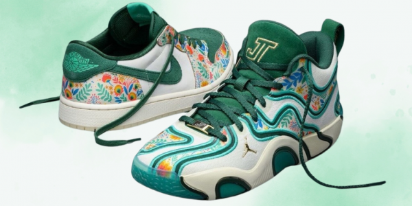 The Air Jordan 1 Low "Welcome to the Garden" Gives Jayson Tatum His ...
