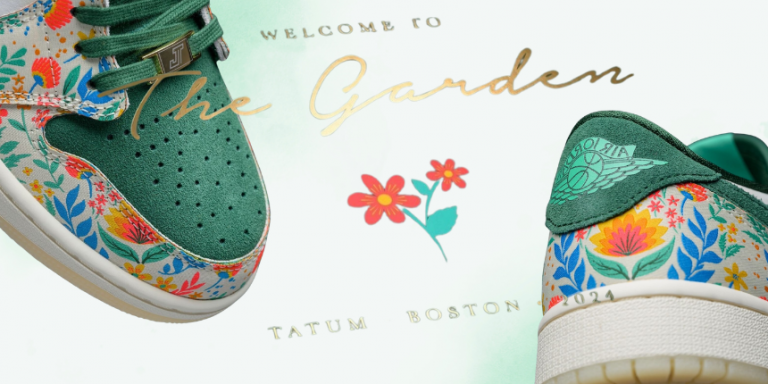 The Air Jordan 1 Low "Welcome to the Garden" Gives Jayson Tatum His ...