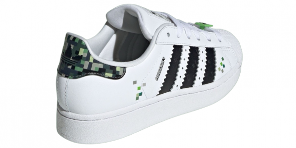 The Minecraft x adidas Superstar "Creeper" is Next Level - Captain Creps