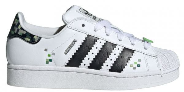 The Minecraft x adidas Superstar "Creeper" is Next Level - Captain Creps