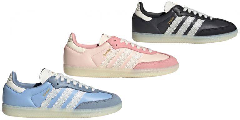 The adidas Samba "Ruffle Stripes" Pack is a Springtime Special ...