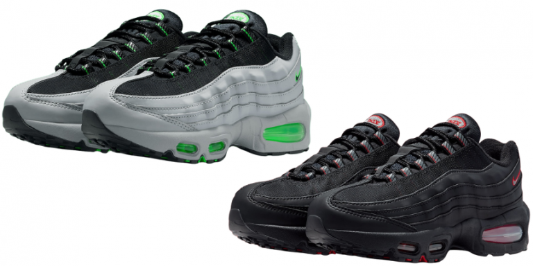 The Nike Air Max 95 OG “Racing Pack” Brings GS Heat in Two High-Speed ...