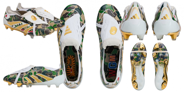 The BAPE x adidas Football Collection Releases This Week - Captain Creps