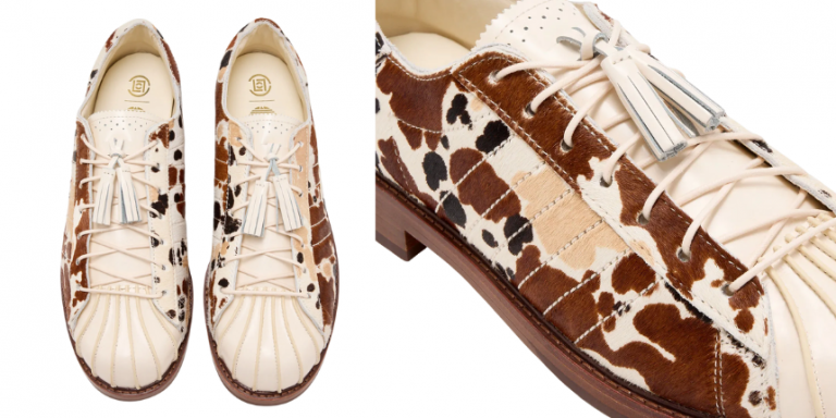 Cow Print, Tassels, Shell Toe: CLOT Pushes the Superstar Again ...