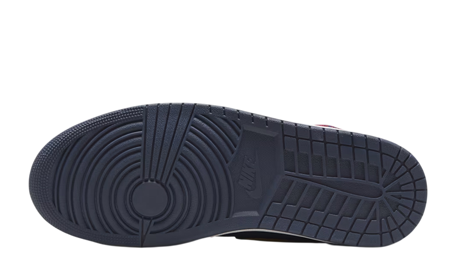 Air Jordan 1 Mid "Team Red/Obsidian" IO7449-600 - Captain Creps