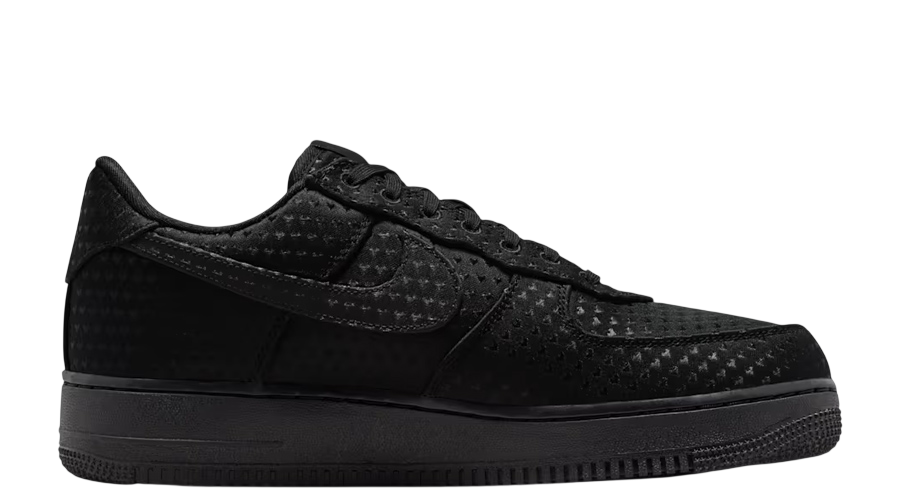 Nike Air Force 1 Low "Valentine's Day Triple Black" 2026 IB6836-001 ...